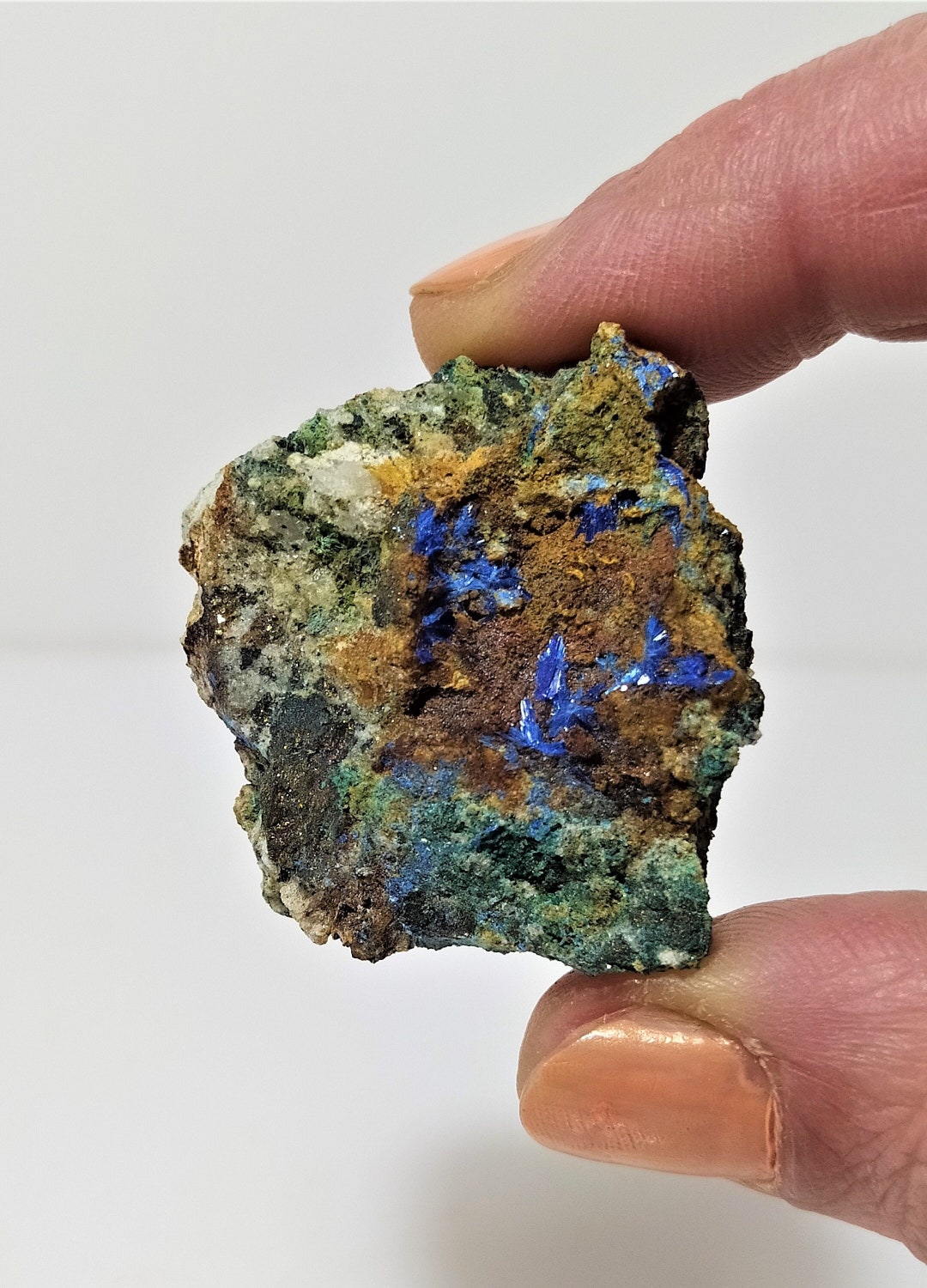 Greek Linarite A Rare Specimen Raw Crystals Linarite Healing - Etsy