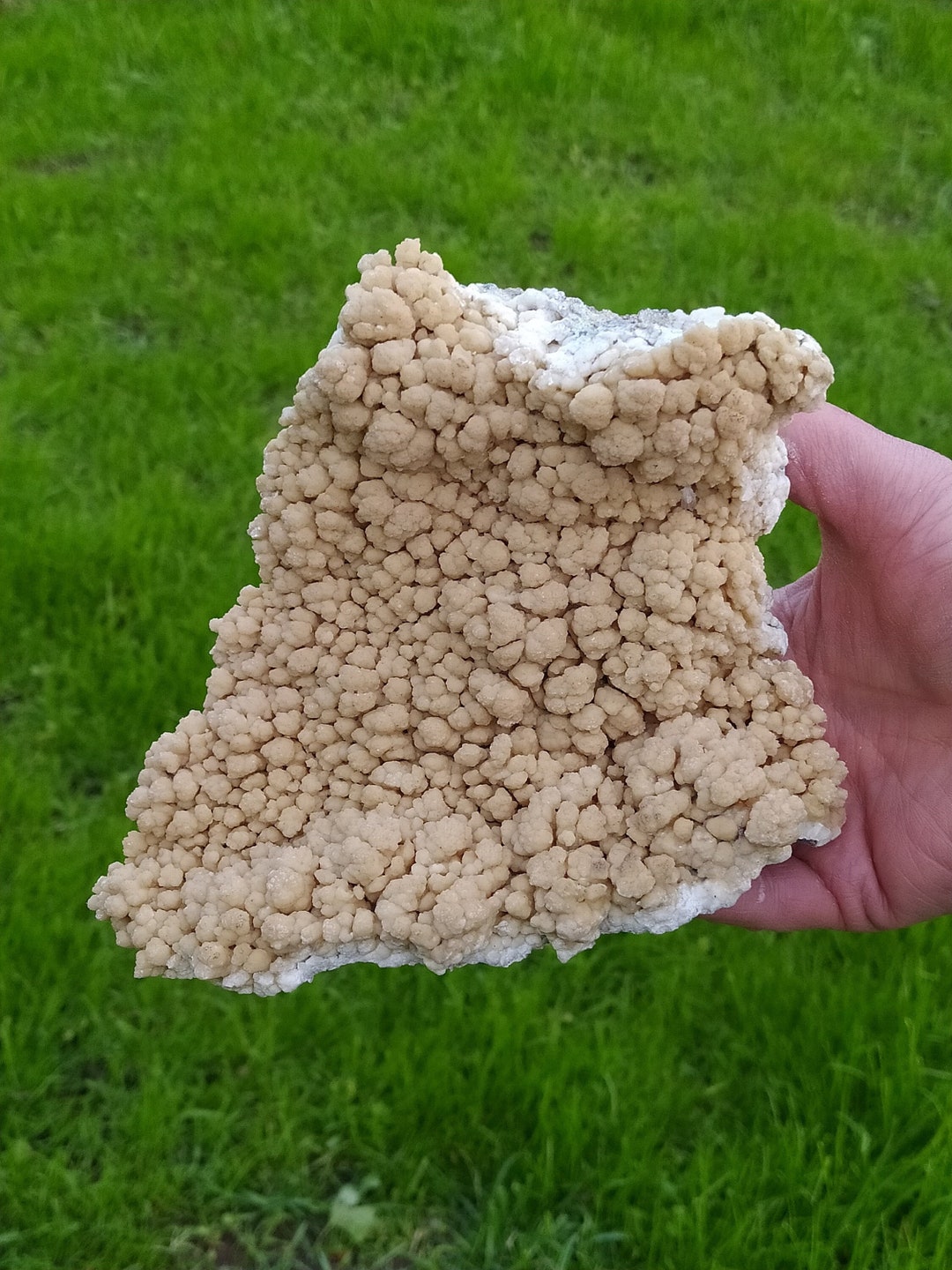 Rare Yellow Botryoidal Calcite ,large Rock ,greek Mineral, Raw Crystal ...