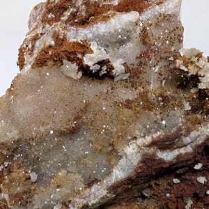 Adamite and Aragonite in Red Limonite Rocks ,greek Mineral,raw Gift ...