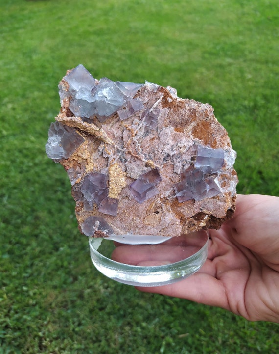 Pink Fluorite Rock