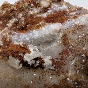 Adamite and Aragonite in Red Limonite Rocks ,greek Mineral,raw Gift ...