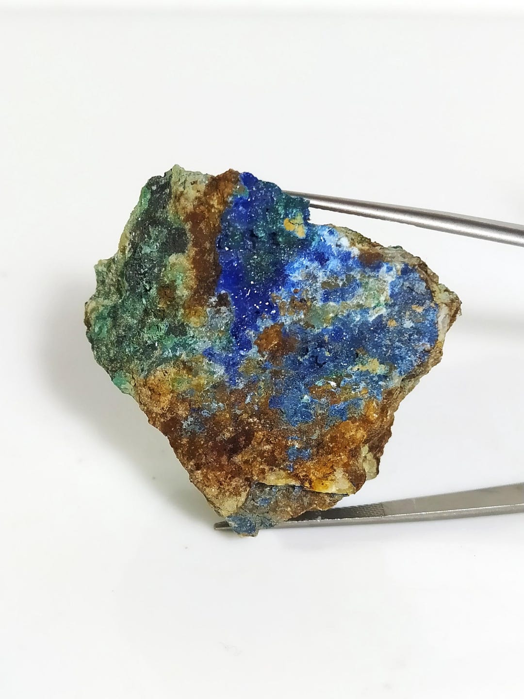 Greek Linarite A Rare Specimen, Greek Mineral, Raw Crystals, Linarite ...