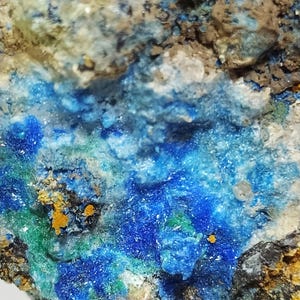Greek Linarite A Rare Specimen, Greek Mineral, Raw Crystals, Linarite ...
