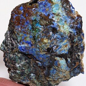 Greek Linarite A Rare Specimen, Greek Mineral, Raw Crystals, Linarite ...