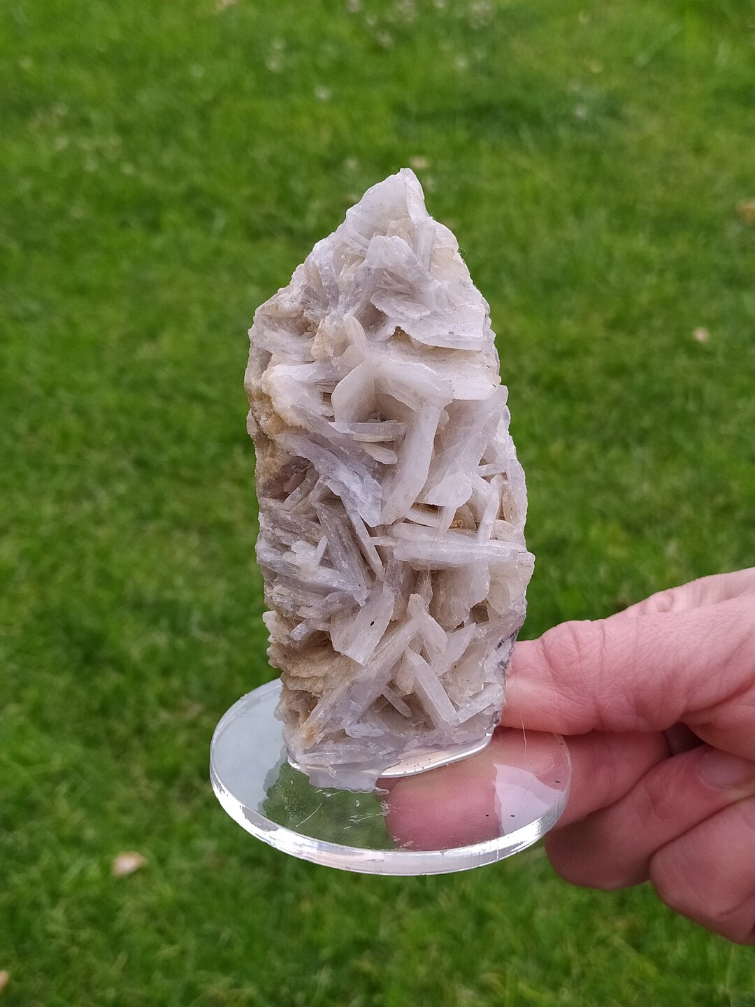 Barite Crystals White Specimen Barite Greek Minerals Crystal Geode ...