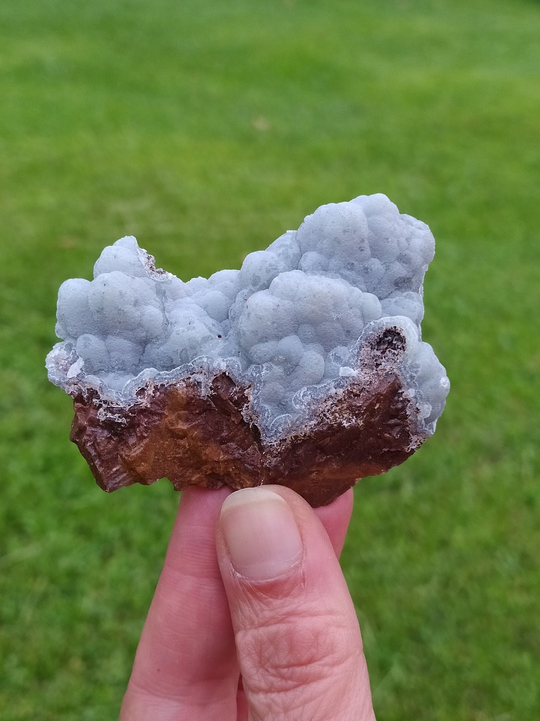 Smithsonite Botryoidal Blue Green on the Stone ,greek Mineral,raw Gift ...