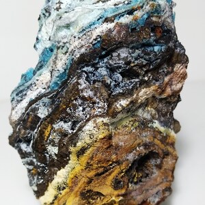 Gibbsite and Blue Allophane,large Specimen, Greek Mineral, Blue Gift ...