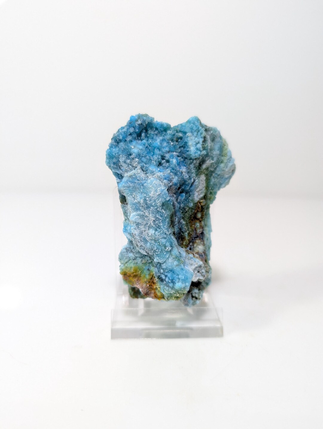 Gibbsite and Blue Allophane, Greek Mineral, Blue Gift ,raw Stone ...