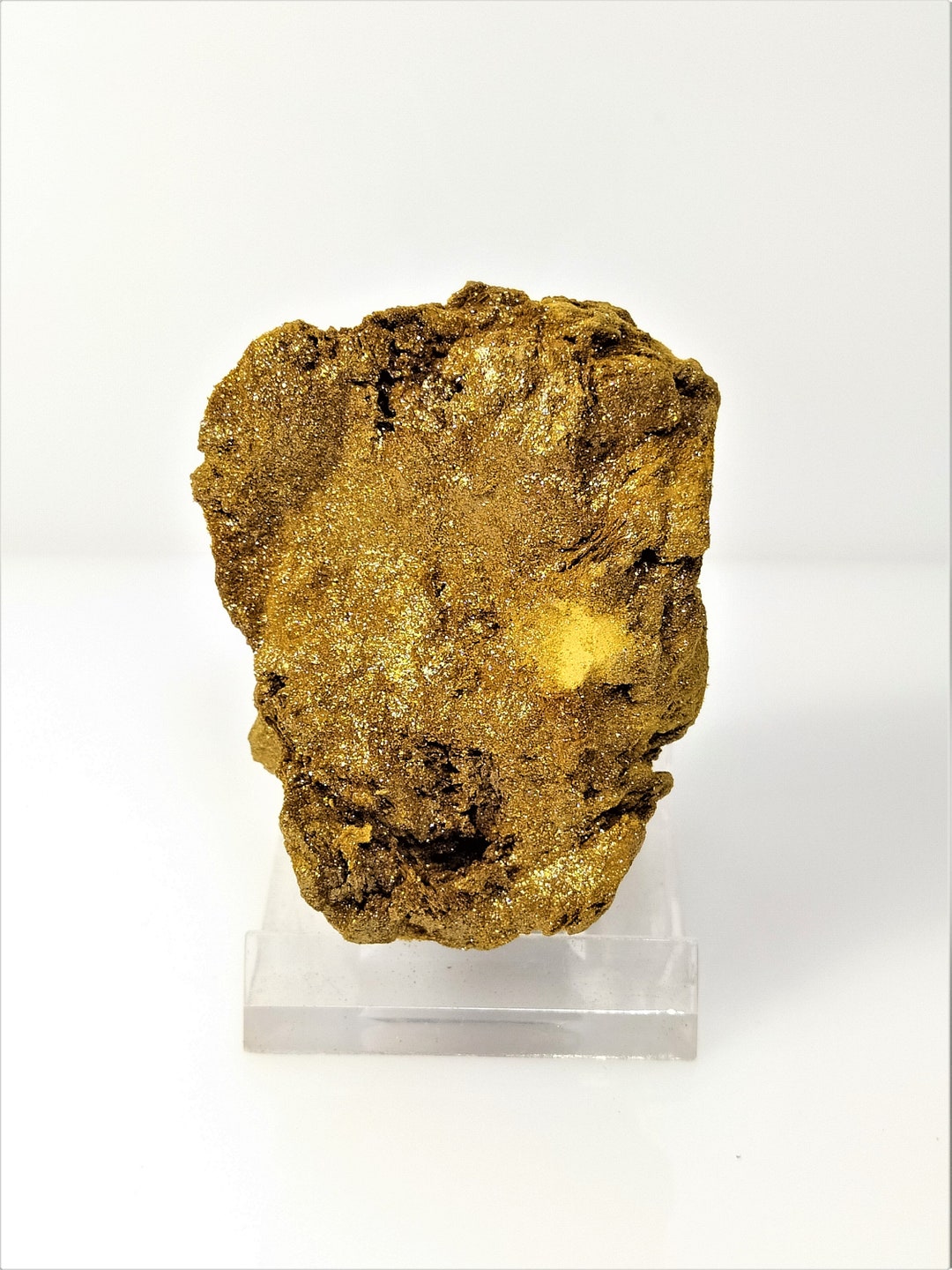 Jarosite Golden Natural Specimen Greek Minerals - Etsy