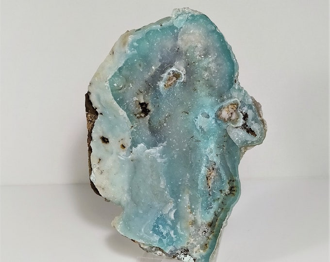 Smithsonite Blue Electric Greek Minerals Smithsonite Minerals Blue ...