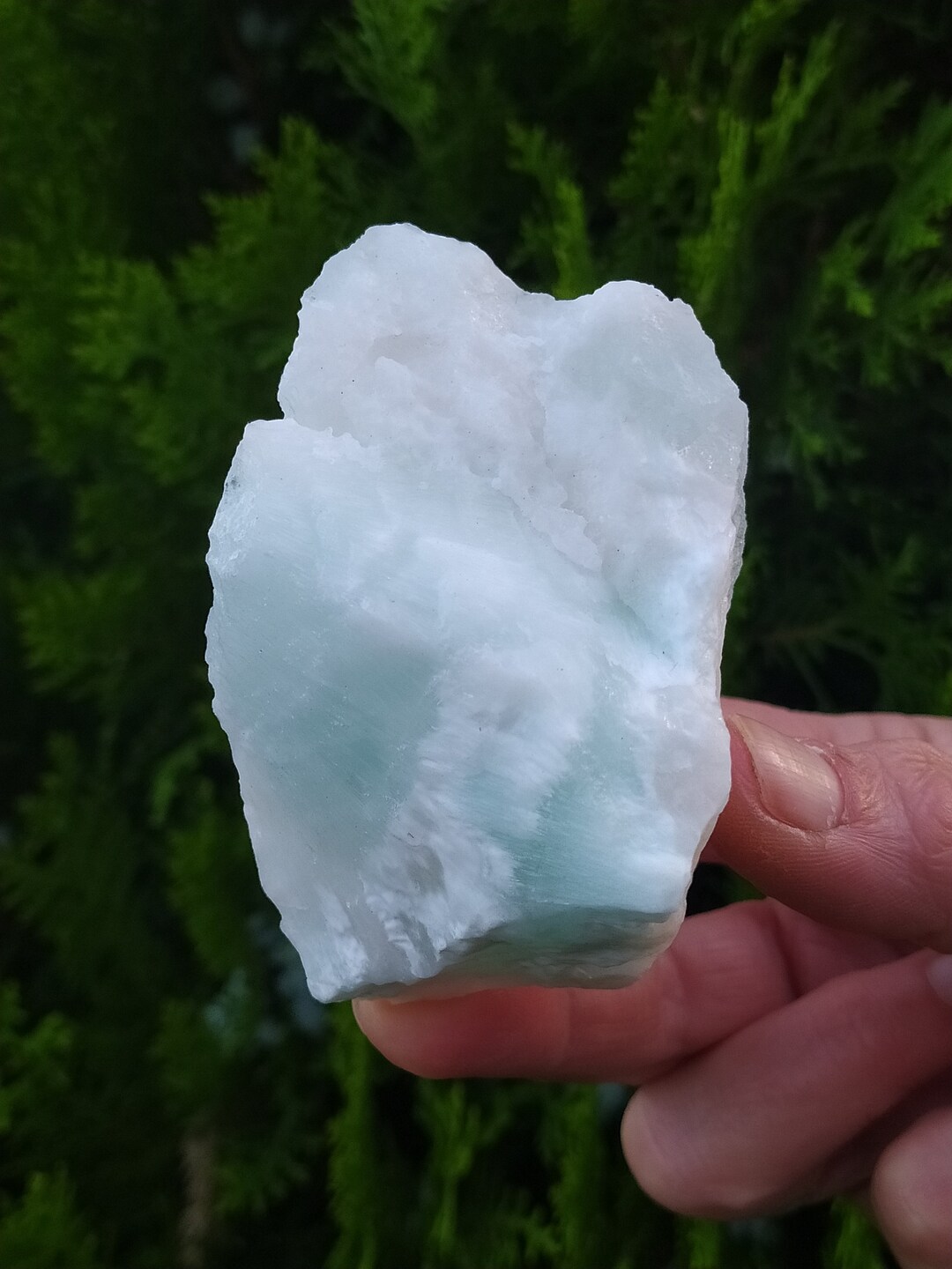 Aragonite Blue Crystal Specimen Greek Minerals Healing Stone - Etsy