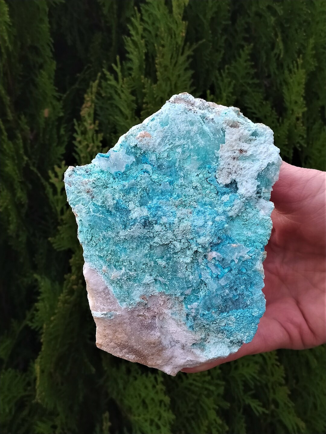 Serpierite Amazing Color Greek Minerals Blue Rare Minerals - Etsy