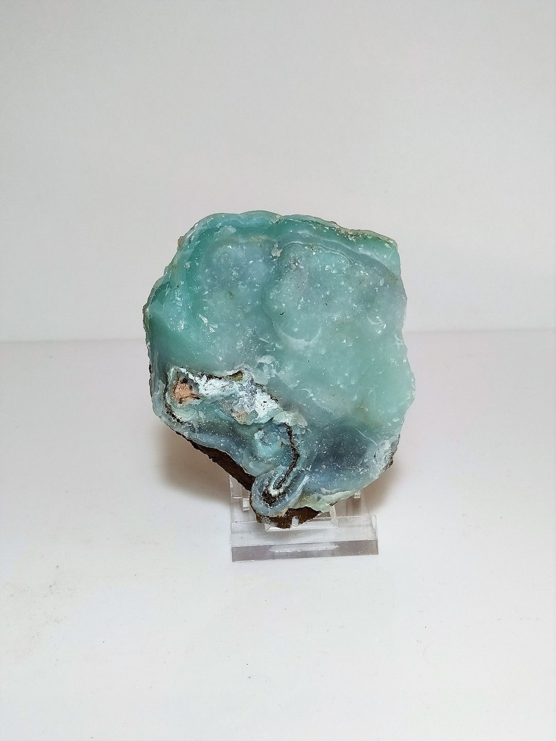 Smithsonite Blue Electric Greek Mineral Healing Stone Blue Gift - Etsy