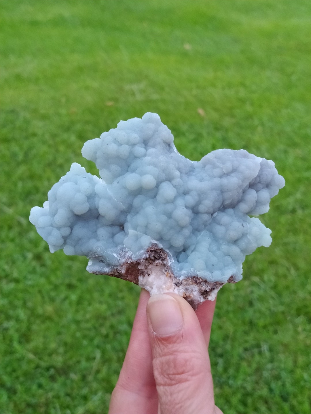 Smithsonite Botryoidal Blue Green on the Stone ,greek Mineral,raw Gift ...