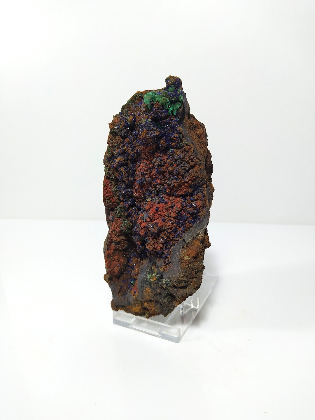 Azurite With Malachite and Limonite Greek Minerals Healing Stone - Etsy