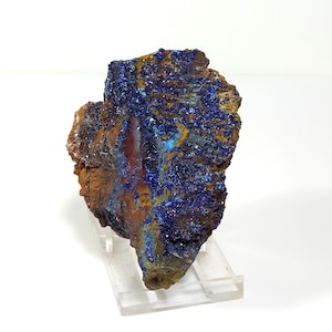 Azurite and Malachite , Greek Mineral ,blue Gift, Healing Stone , Raw ...