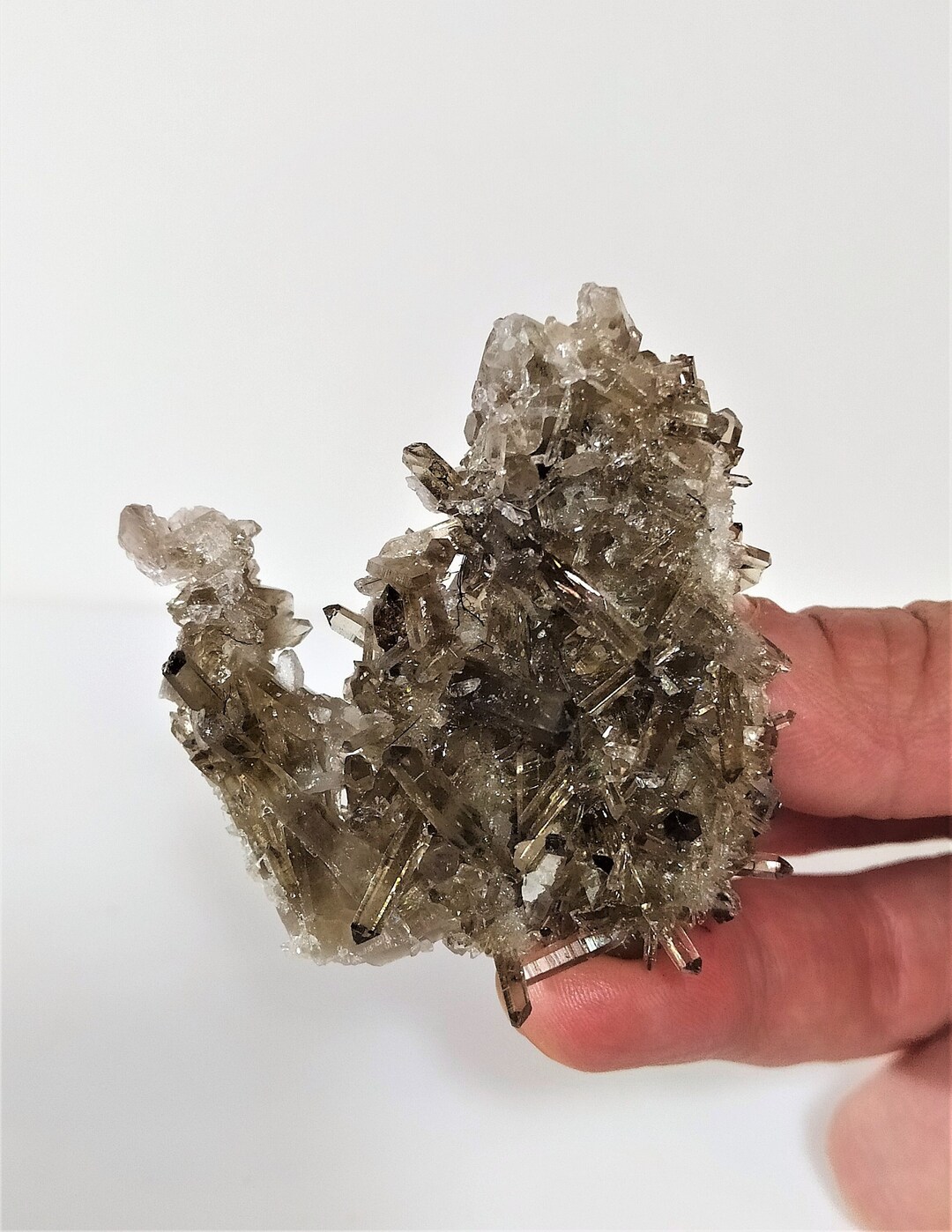 High Grade Tibet Himalayan Rare Elestial Smoky Quartz Crystal - Etsy