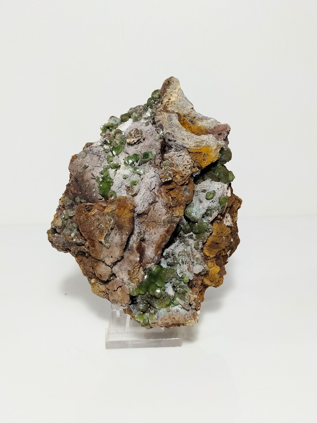 Green Smithsonite Crystal Specimen, Greek Minerals, Rare Healing Stone ...