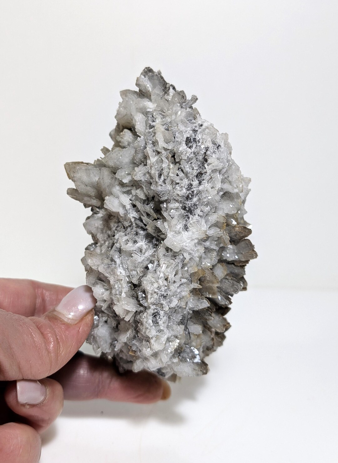 A Large, Very Bright, Shiny Amazing Specimen of Barytes Crystals, Rare ...