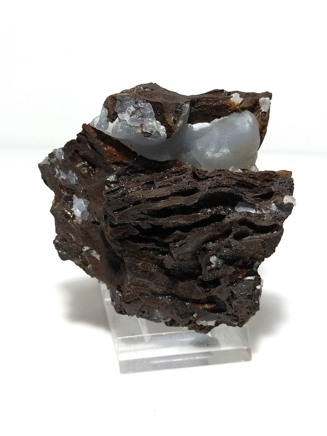 Silver Smithsonite Rare Specimen ,greek Mineral,raw Silver Gift ...