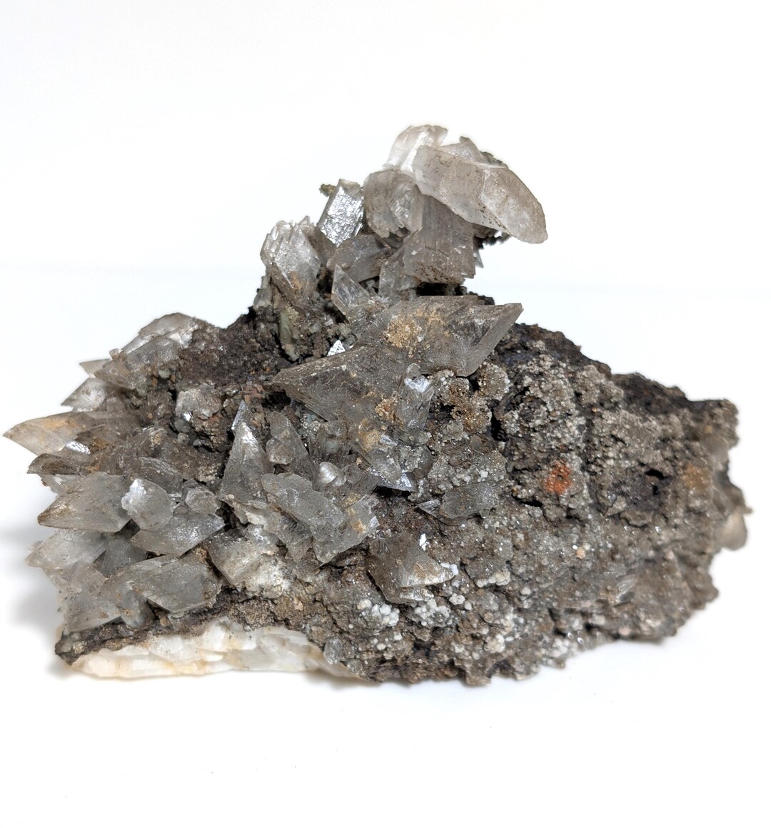 Translucent -transparent Colorless Gypsum Crystals, a Large Impressive ...