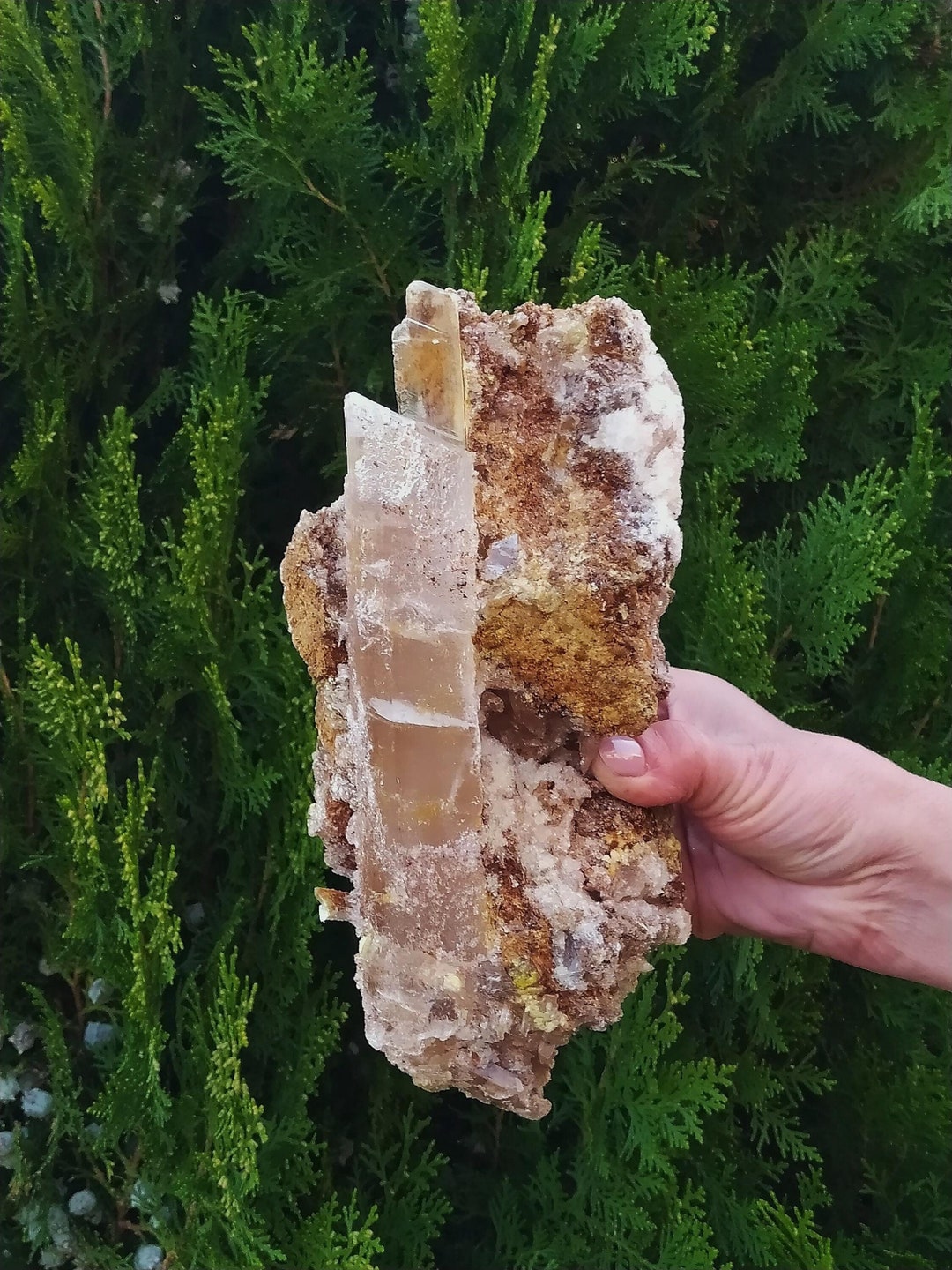 Amazing Large Museum Specimen of Greek Selenite, Greek Mineral, Raw ...