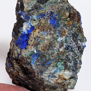 Greek Linarite A Rare Specimen, Greek Mineral, Raw Crystals, Linarite ...