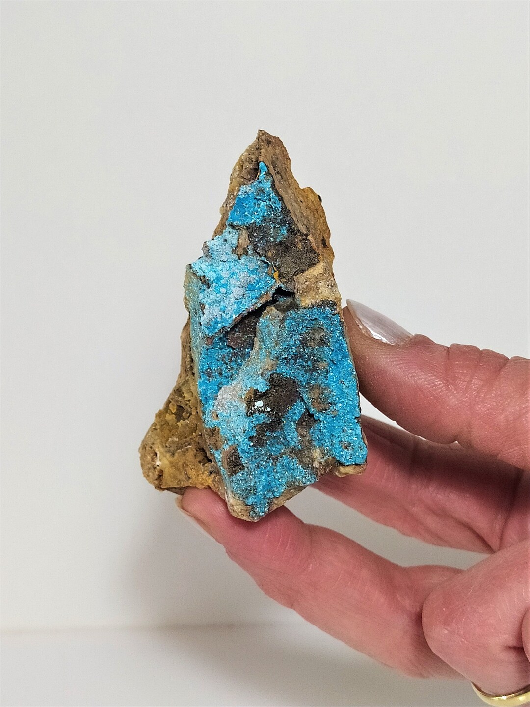 Serpierite Amazing Color Greek Mineral Blue Gift Healing Stone - Etsy