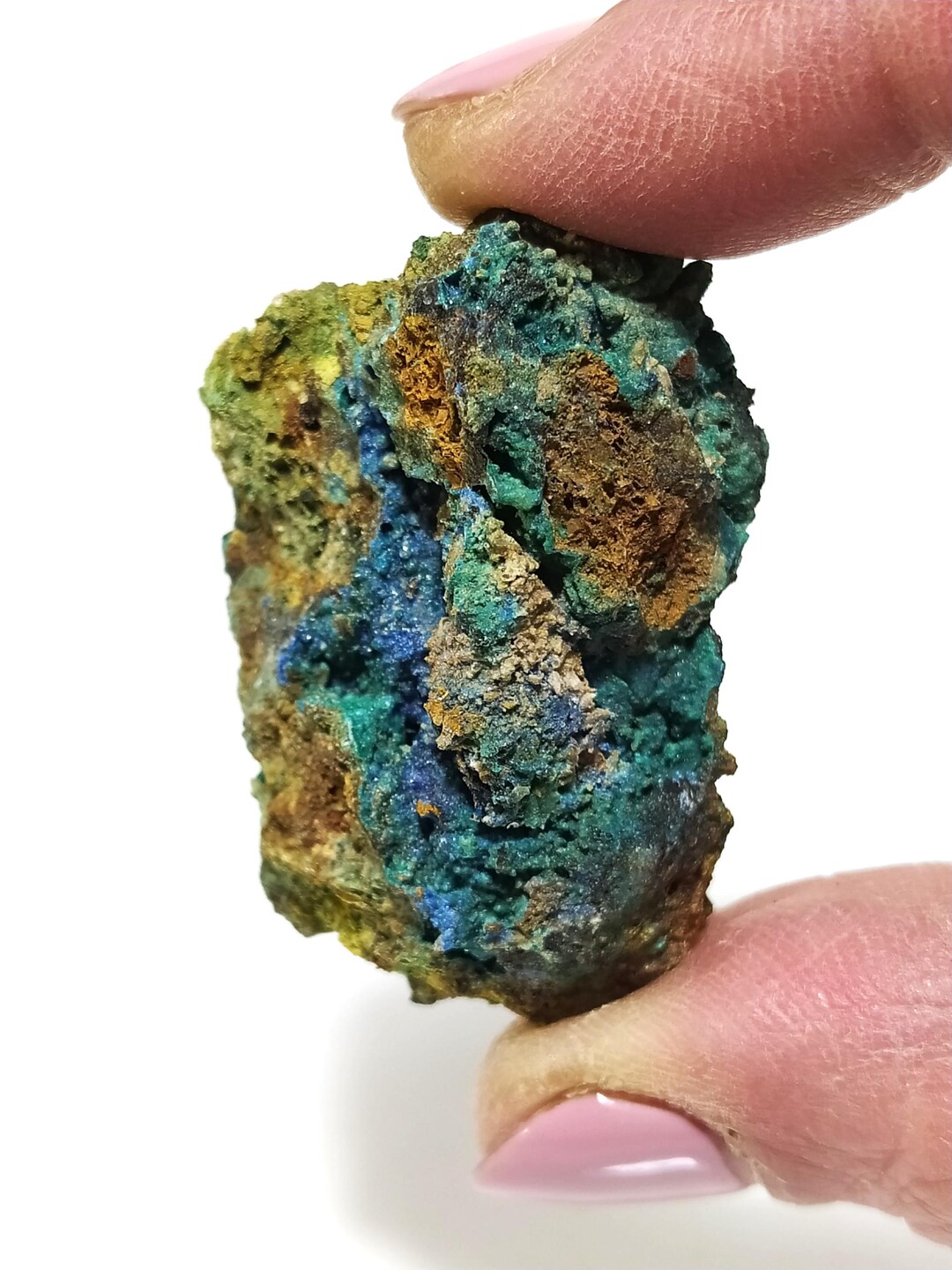 Greek Linarite A Rare Specimen, Greek Mineral, Raw Crystals, Linarite ...