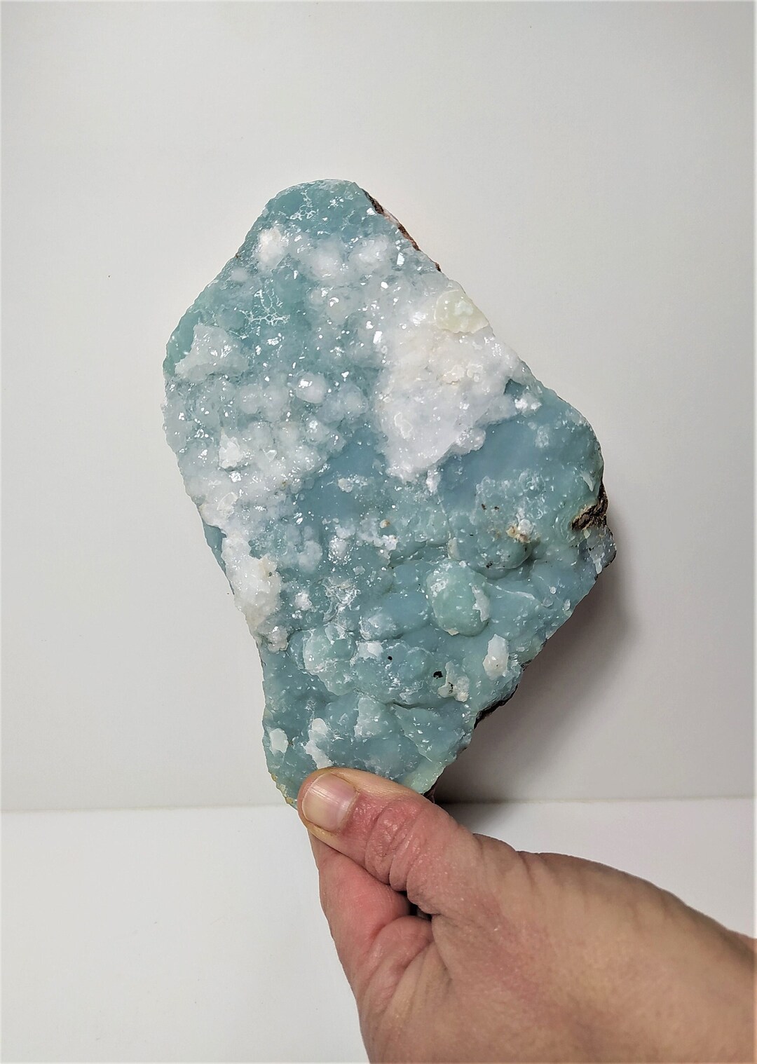 Smithsonite Blue Electric Greek Minerals Rare Minerals - Etsy