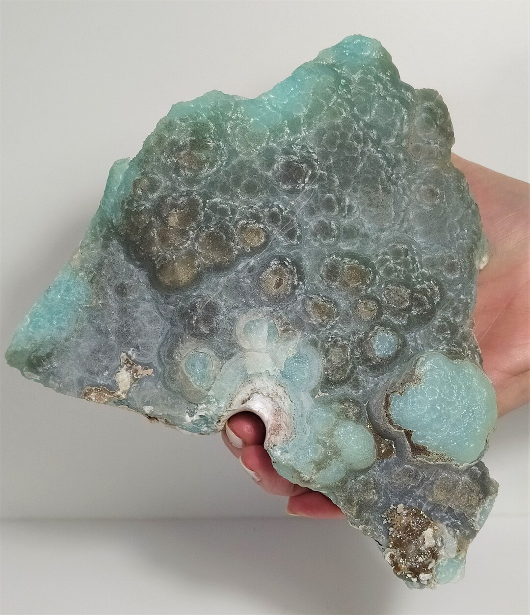 Blue Smithsonite Greek Minerals Natural Specimen - Etsy