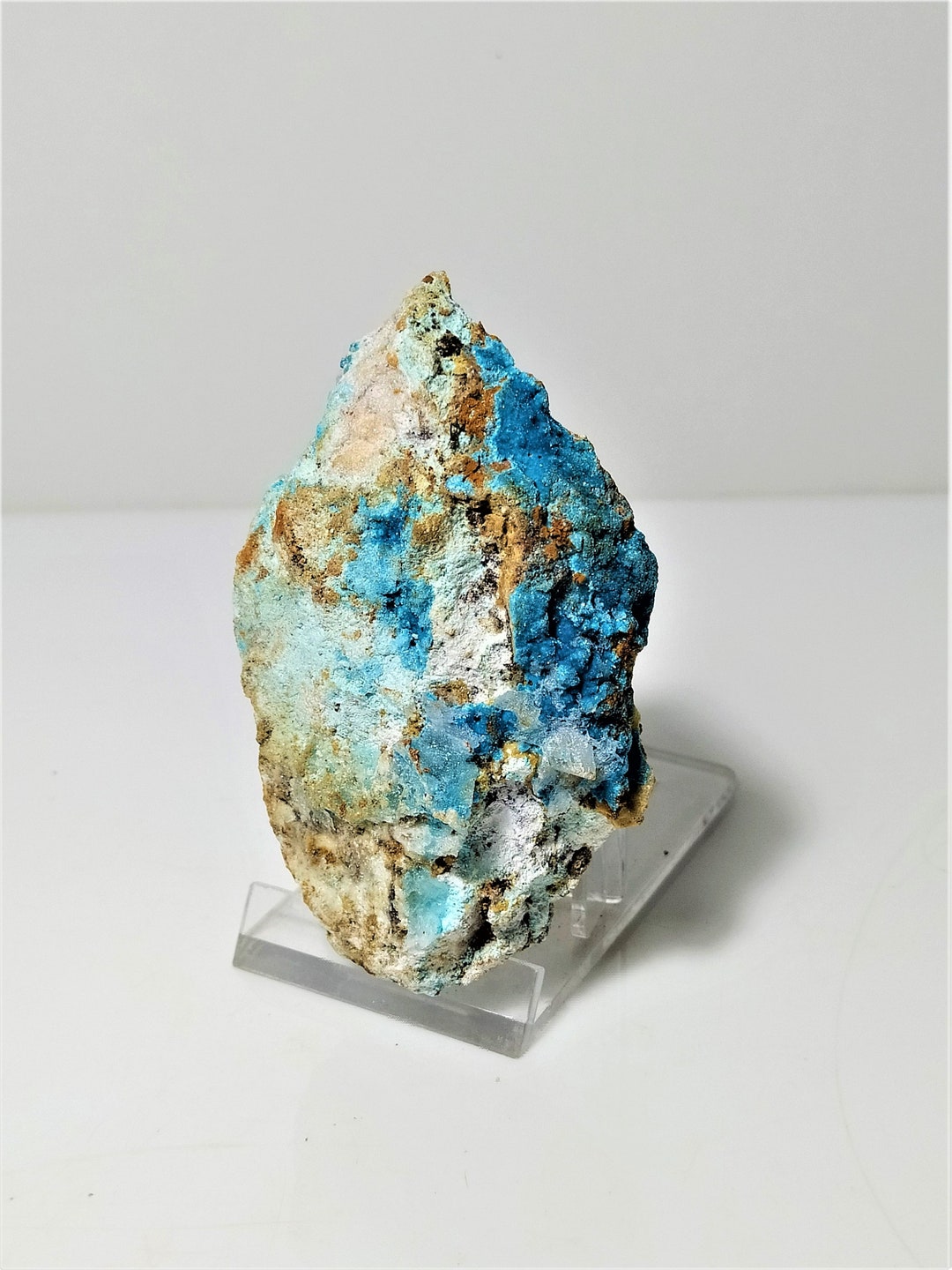 Serpierite Amazing Color Greek Minerals Blue Rare Rock - Etsy