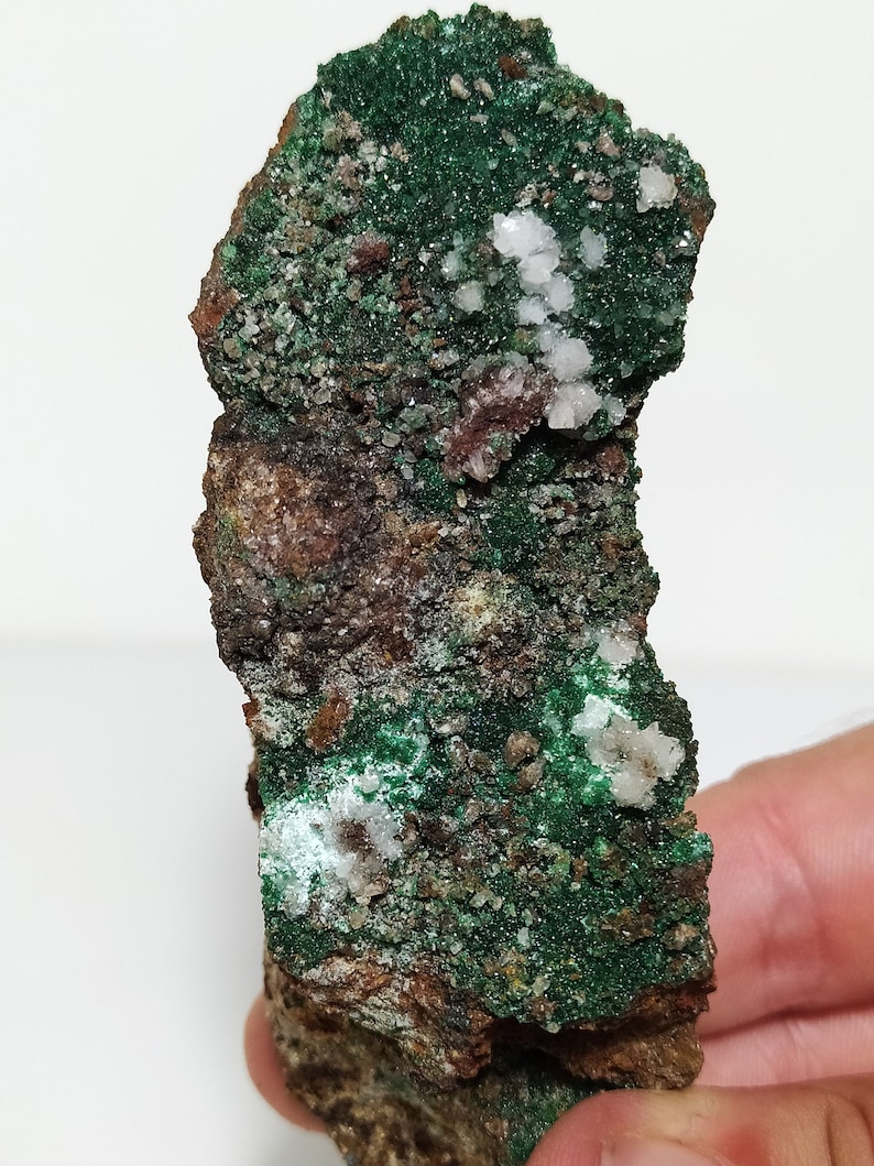 Adamite With Aragonite Crystals, Greek Mineral Specimen. - Etsy