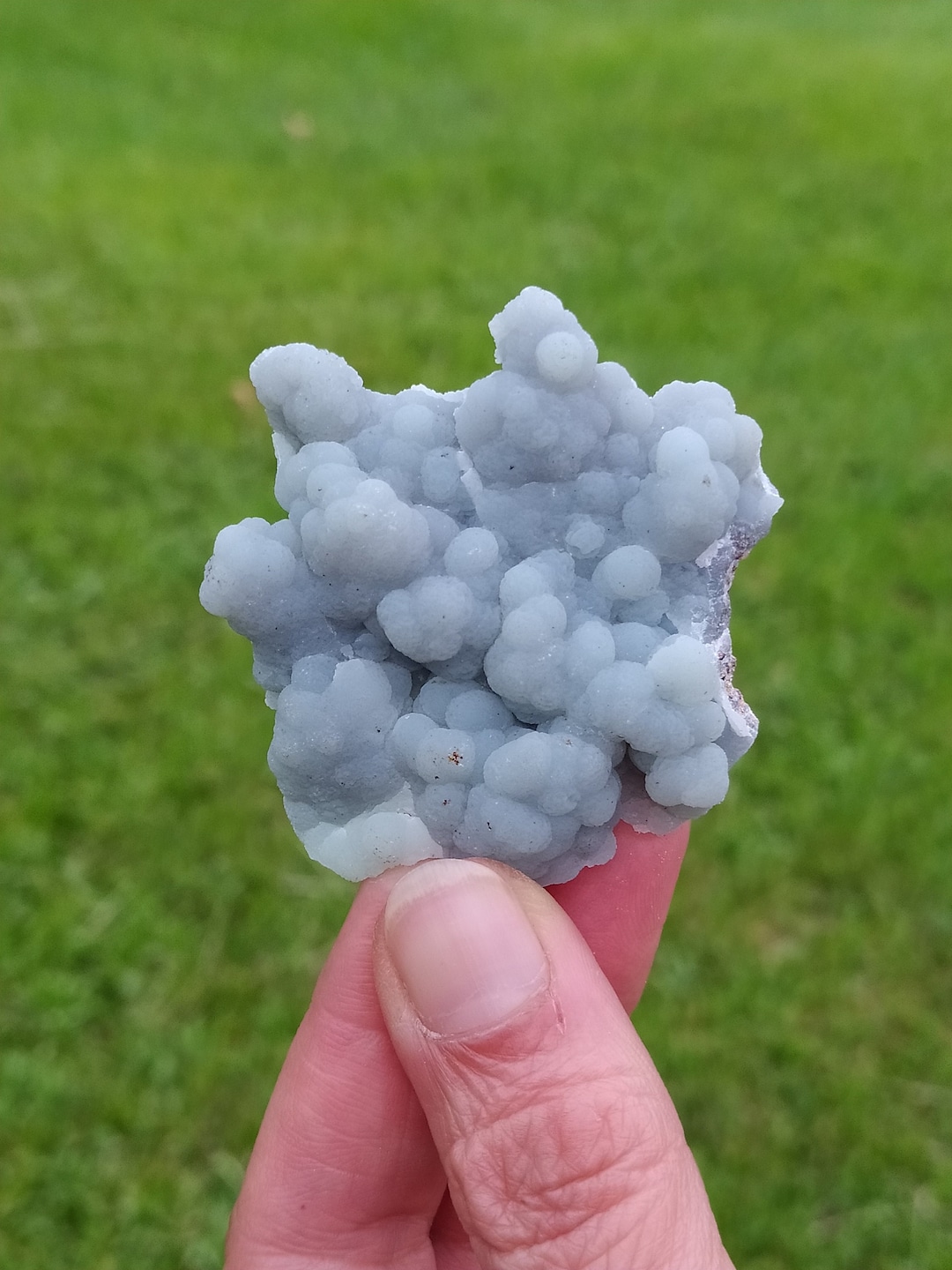 Smithsonite Botryoidal Blue Green on the Stone ,greek Mineral,raw Gift ...