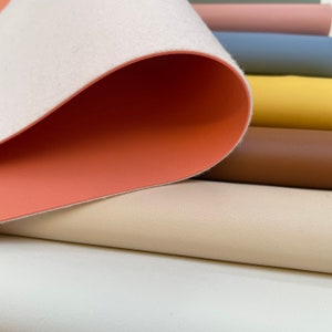 OXFORD PVC Leatherette Faux Leather Fabric available in - Etsy