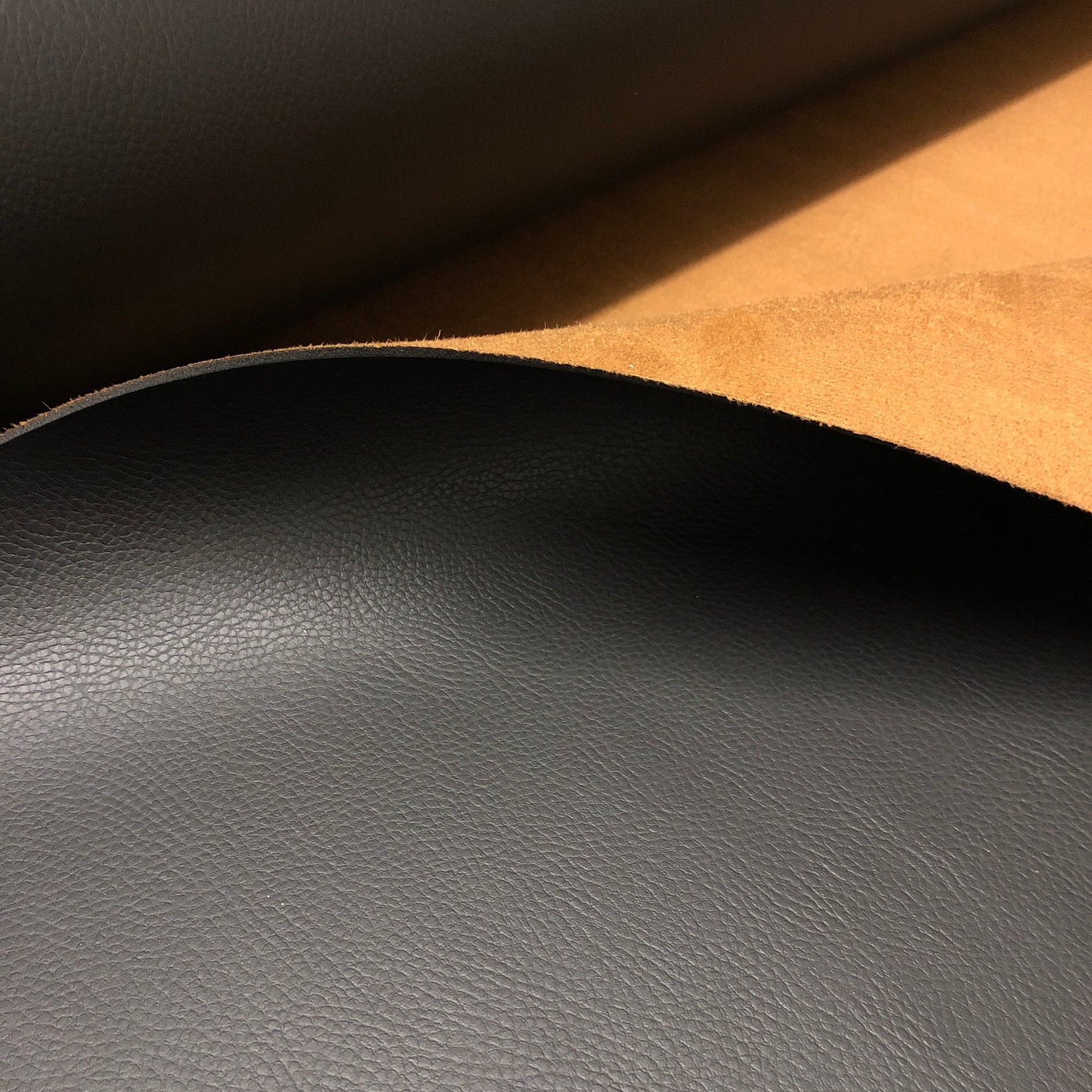 TANNER PVC Leatherette Fabric With Suedette Look Backing - Etsy UK