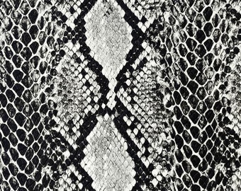 LEOPARD Animal Print Leatherette Faux Leather Vinyl - Etsy