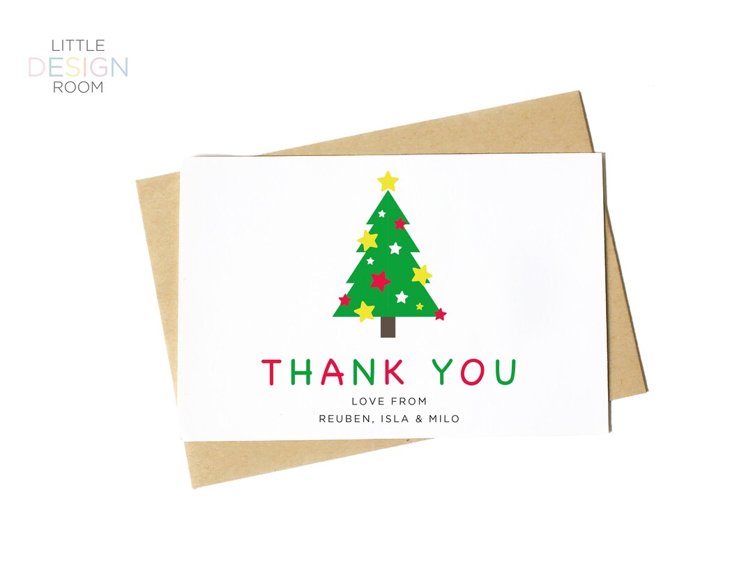 Thank You Cards | Thank You | Personalised Cards | Christmas Cards ...