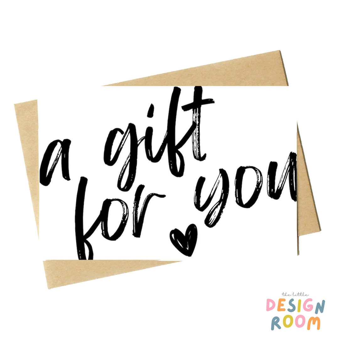 DIGITAL DOWNLOAD | Personalised Gift Card | Gift Cards | Gift Voucher ...