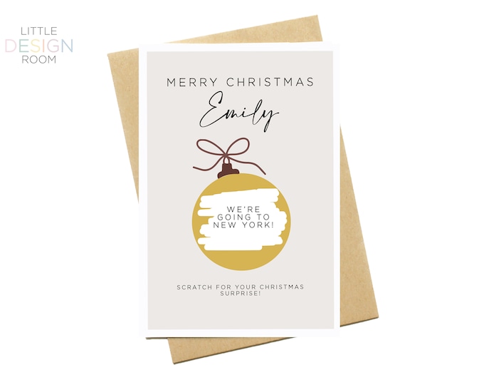 Christmas Scratch Card | Scratch Card | Surprise Gift | Surprise ...