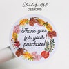 28 Thankful for You Stickers, Happy Fall Stickers, Pumpkin Stickers ...