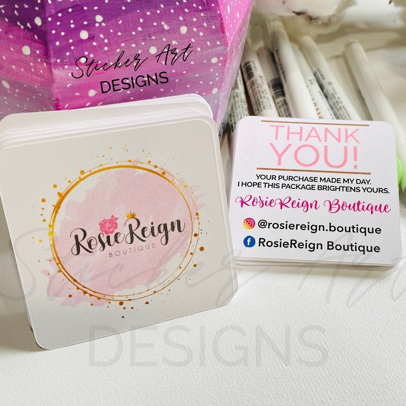 Logo Business Card - Etsy