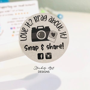 42 Social Media Stickers, Love It? Snap & Share Stickers, Instagram ...
