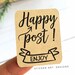 HAPPY POST Stickers, Happy Mail Stickers, Small Business Packaging ...