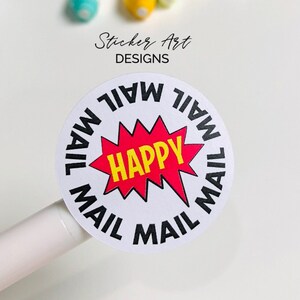30 Business Stickers, Happy Mail Stickers, Packaging Stickers, Fun ...