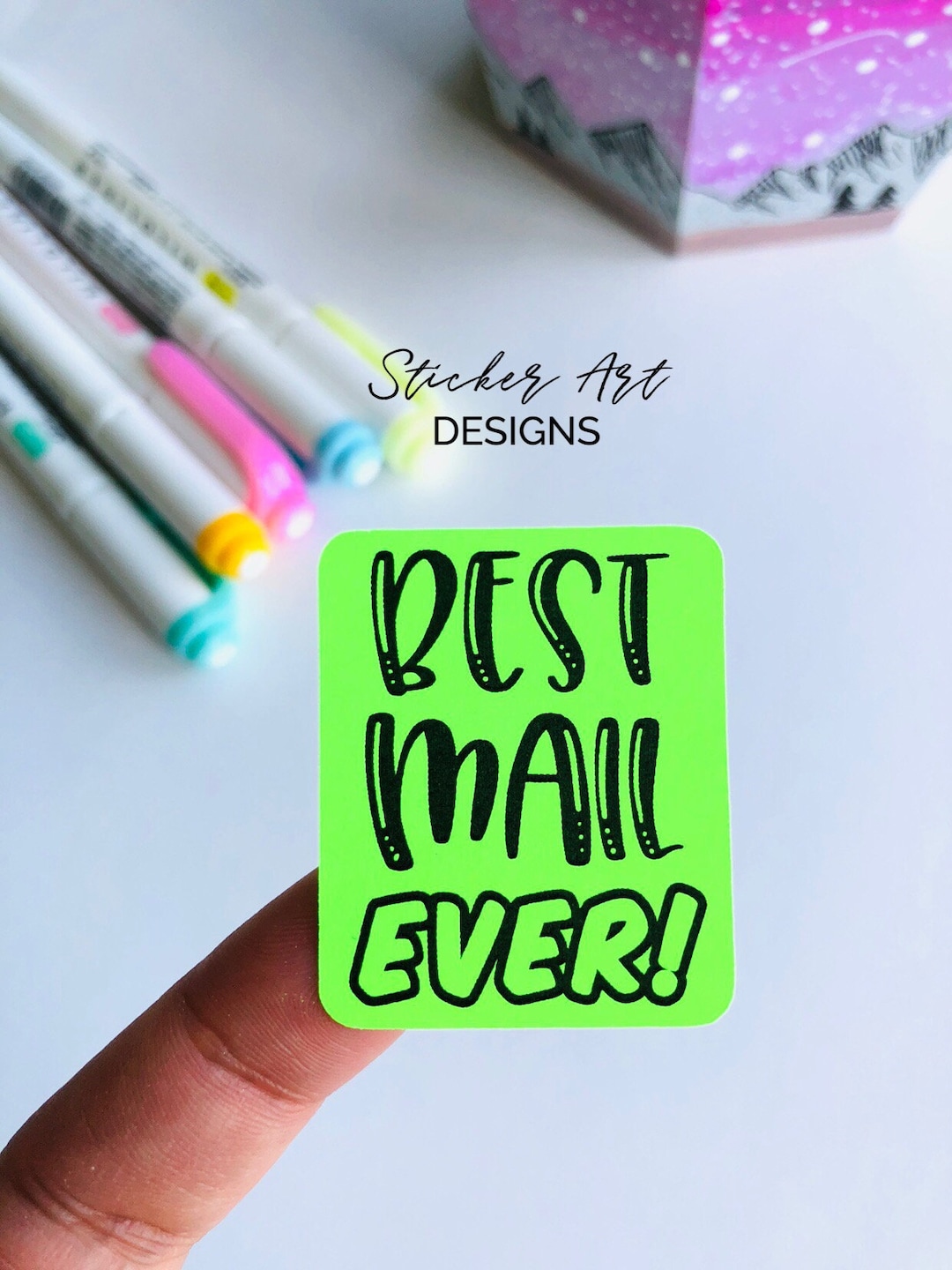 Best Mail Ever Stickers, Happy Mail Stickers, Small Business Stickers ...