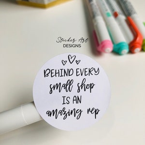 30 Amazing Rep Stickers, Business Stickers, Packaging Stickers, Rep ...