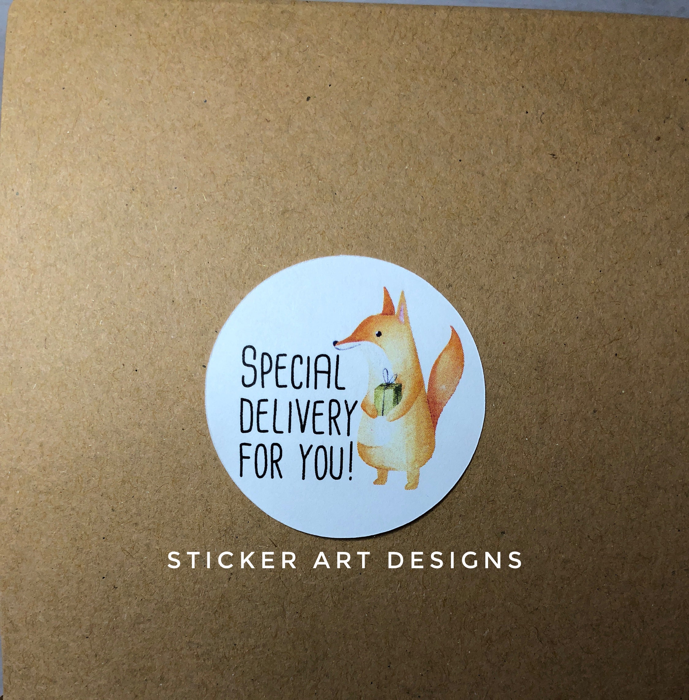 30 Fox Stickers Business Stickers Fun Stickers Cute | Etsy