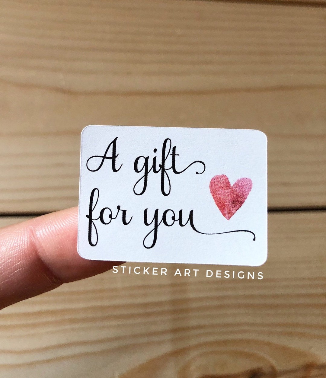 43 A Gift for You Stickers, Packaging Stickers, Business Stickers ...