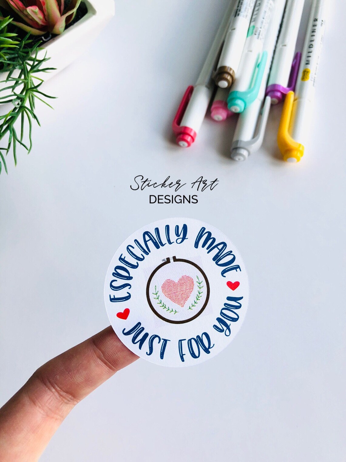 30 Especially Made JUST FOR YOU Stickers Love Stickers | Etsy